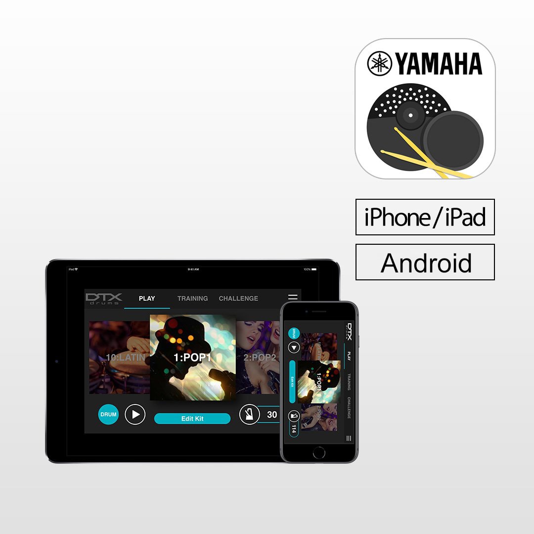 DTX402 Touch - Overzicht - Apps - Producten - Drums - Muziekinstrumenten - Yamaha - Nederland ...