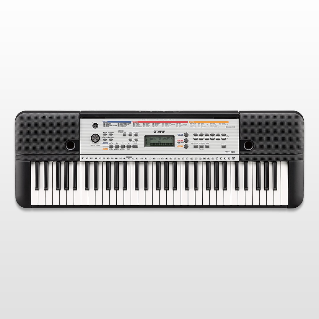 YPT-260 - Support - Portable keyboards - Producten - Keyboards en ...